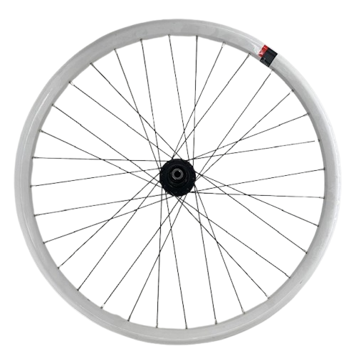 Rear Wheel 7.7 27.5" 32H 6-Bolt 12x148 Sram hub Shi White